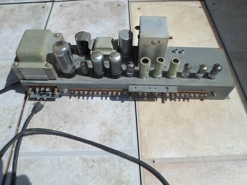 Hammond Tube Amplifier 6V6 Tubes Transformers 1950's | Reverb