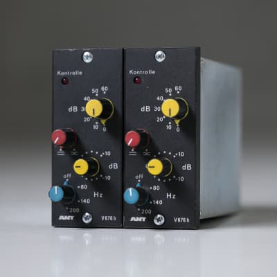 ANT (Telefunken) V676b vintage German microphone preamp set | Reverb