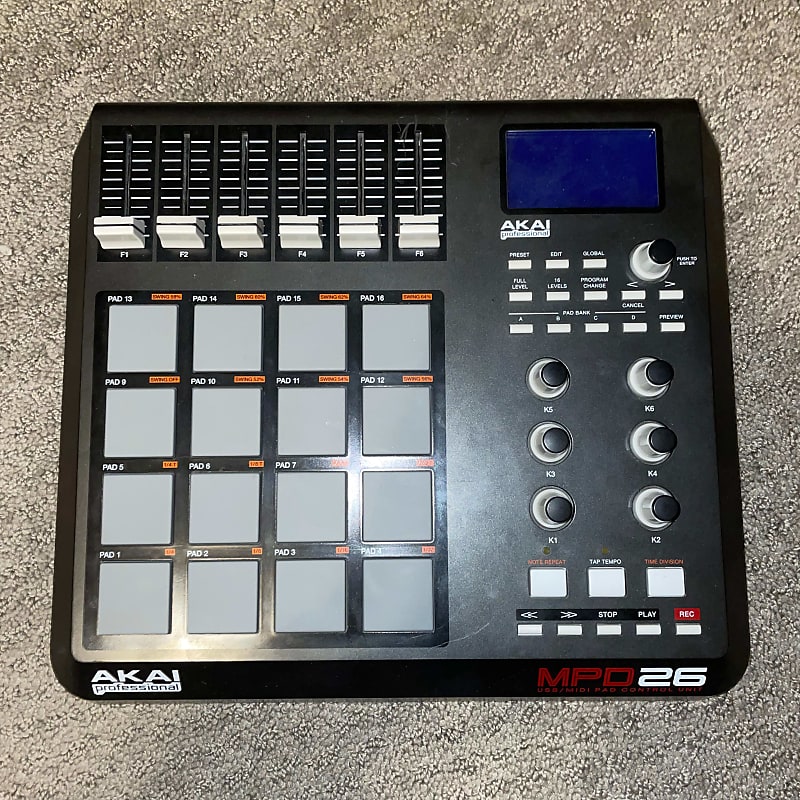 Akai Mpd26 Usb Midi Controller Reverb