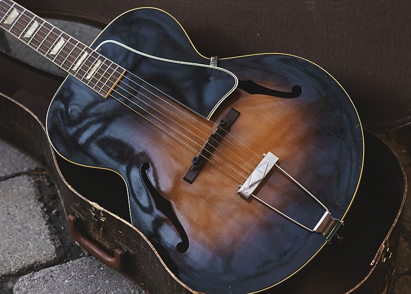 1952 Gibson L-50 Acoustic Archtop - Sunburst - Jazzbox - | Reverb