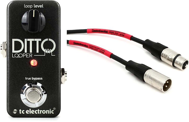 TC Electronic Ditto Looper Pedal Bundle with Pro Co EXM-10 | Reverb