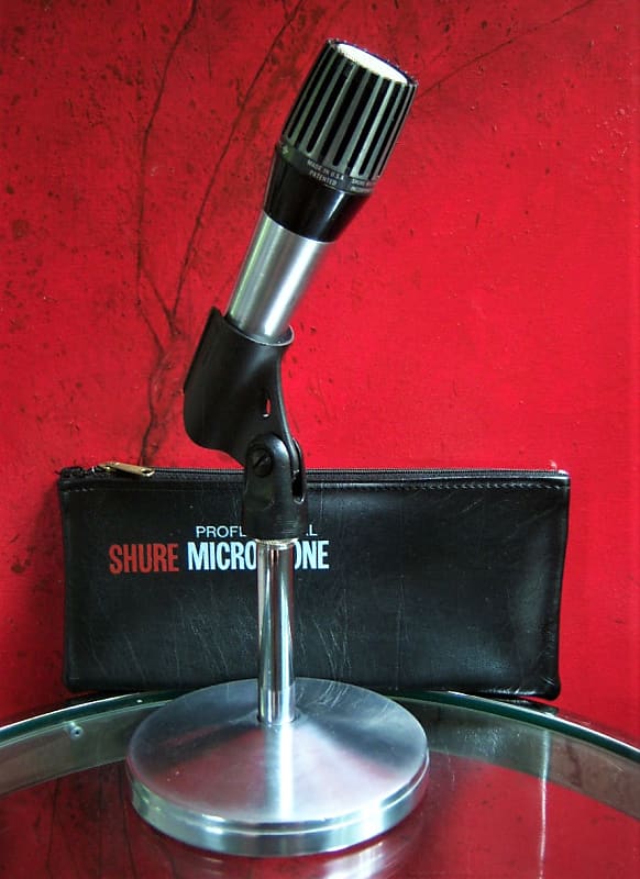Vintage 1970's Shure 548 dynamic cardioid microphone w | Reverb