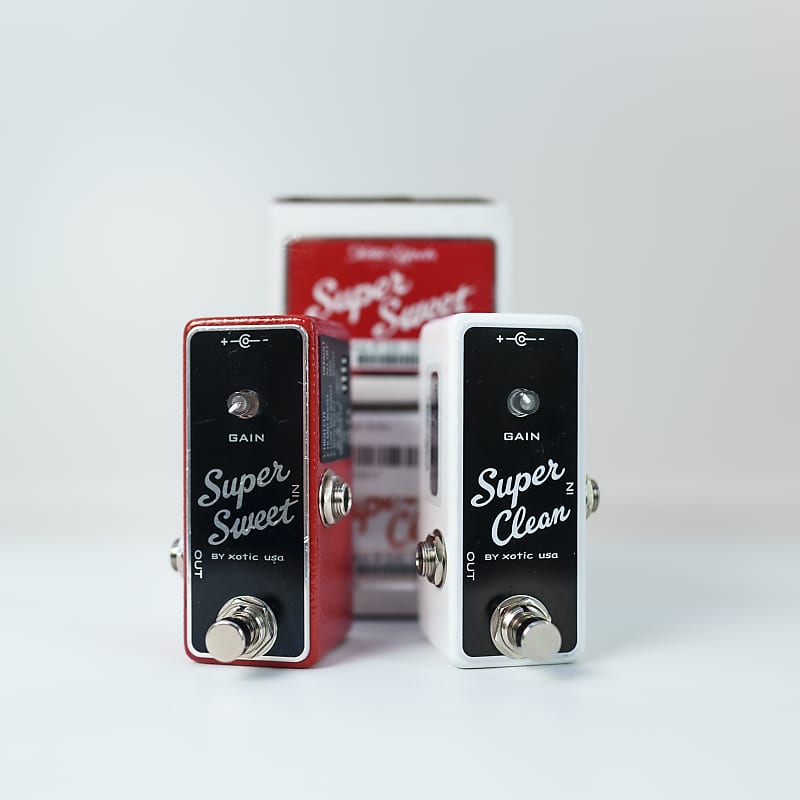 Xotic Super Sweet / Super Clean Bundle | Reverb