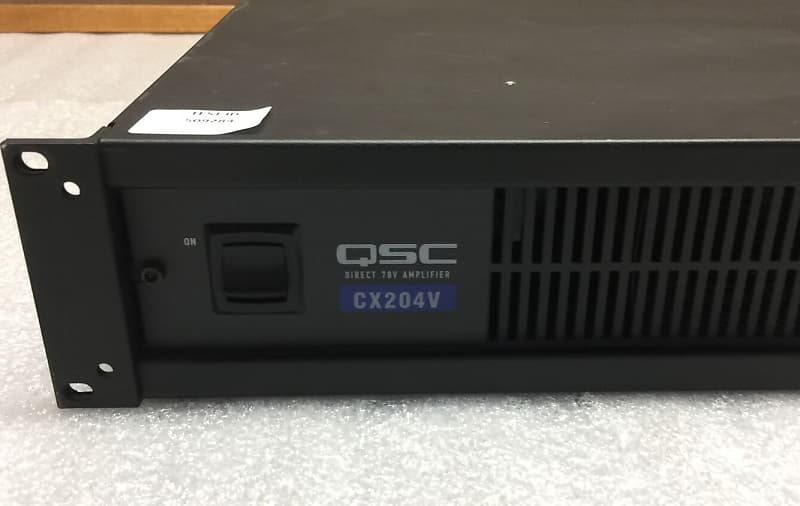 QSC CX204V 4-Channel Power Direct 70v Amplifier | Reverb