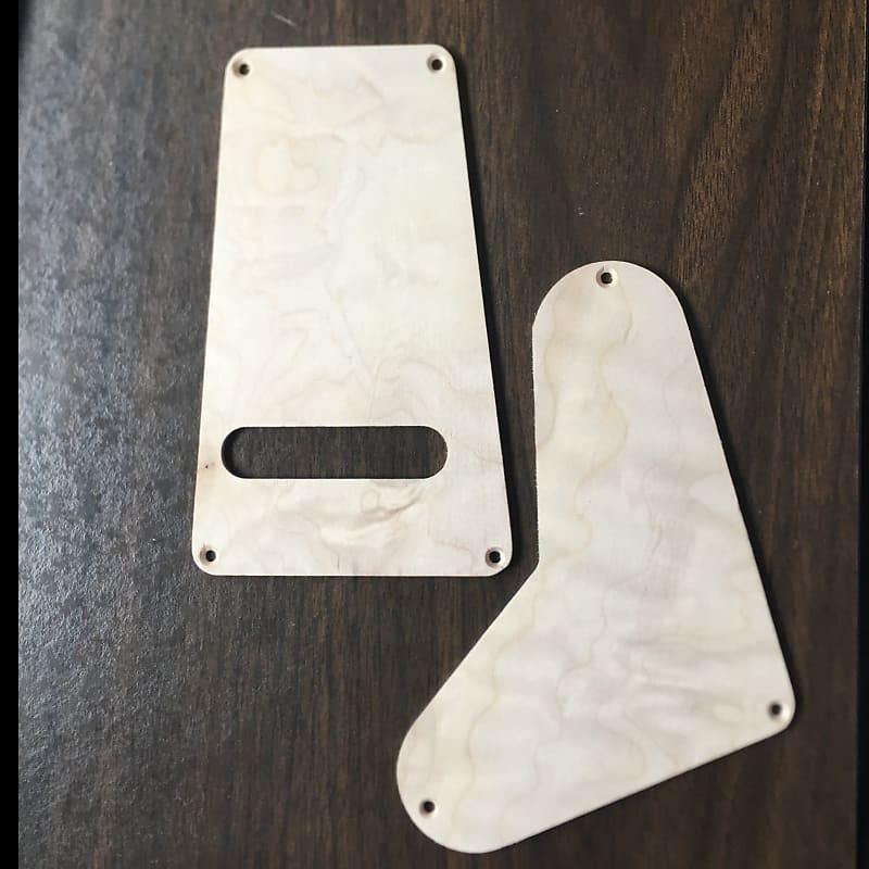 Guilford 3A Quited Maple Backplate Set - fits PRS LEFTY USA | Reverb