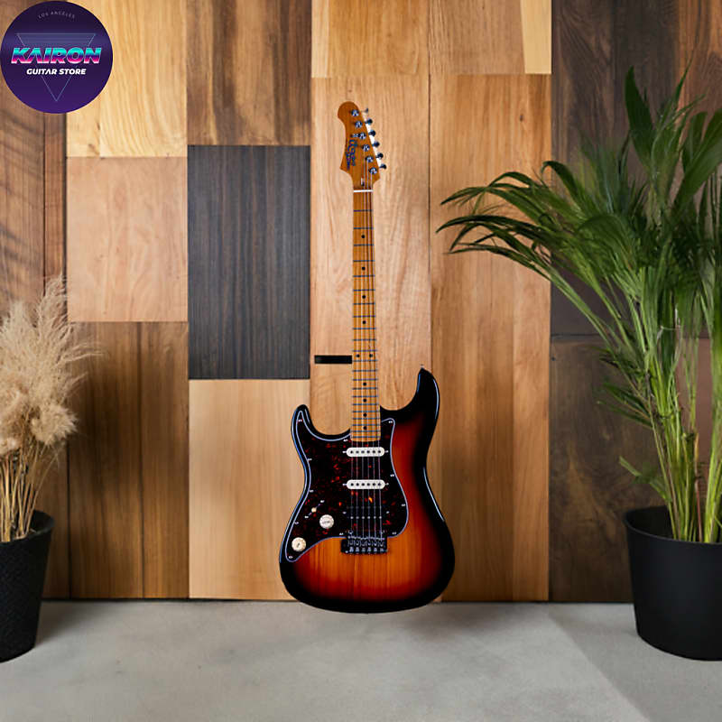 Jet Guitars JS-400 JS400 SB LH, HSS Ceramic pickups, solid | Reverb