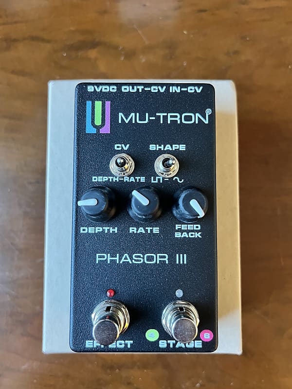 Mu-Tron Phasor Phaser III BLACK | Reverb