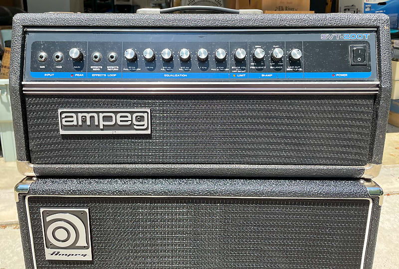 Ampeg SVT 200T head 1987-1994 | Reverb