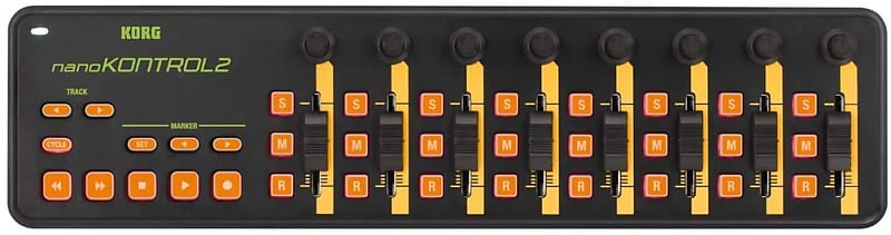 Korg nanoKONTROL2 Slim-Line USB MIDI Control Surface Limited | Reverb