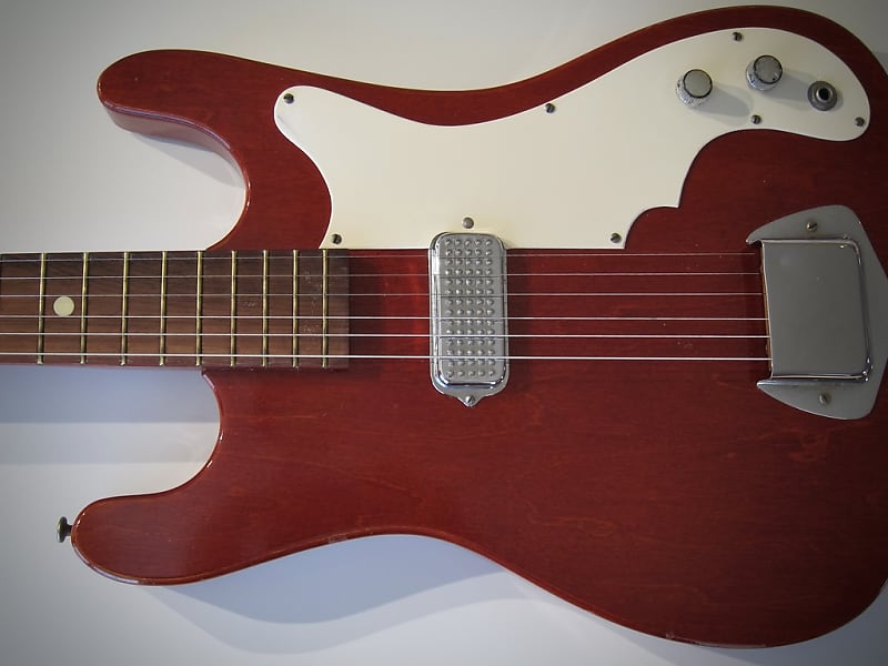 Kay Made Silvertone Solid Body Electric Guitar Great | Reverb