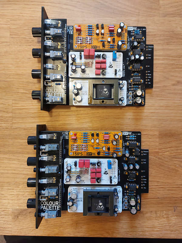Pair of DIYRE Colour Palettes with 15IPS, Pentode tube and | Reverb