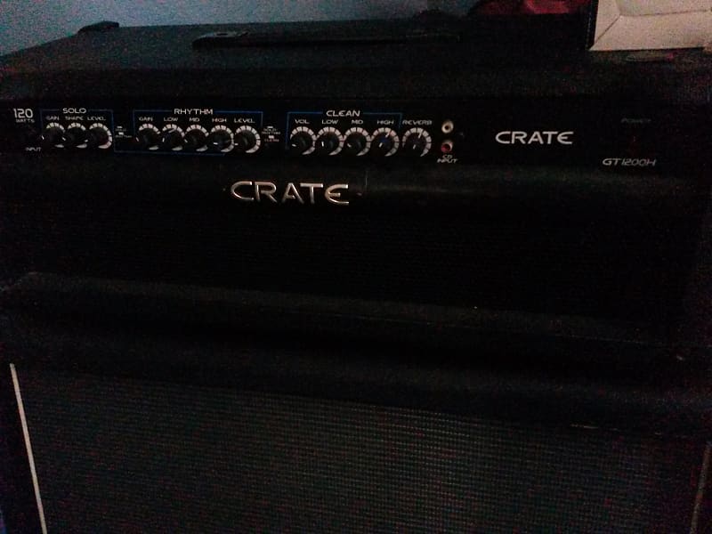 Crate GT1200H w/ Matching Crate 4x12 Cabinet | Reverb