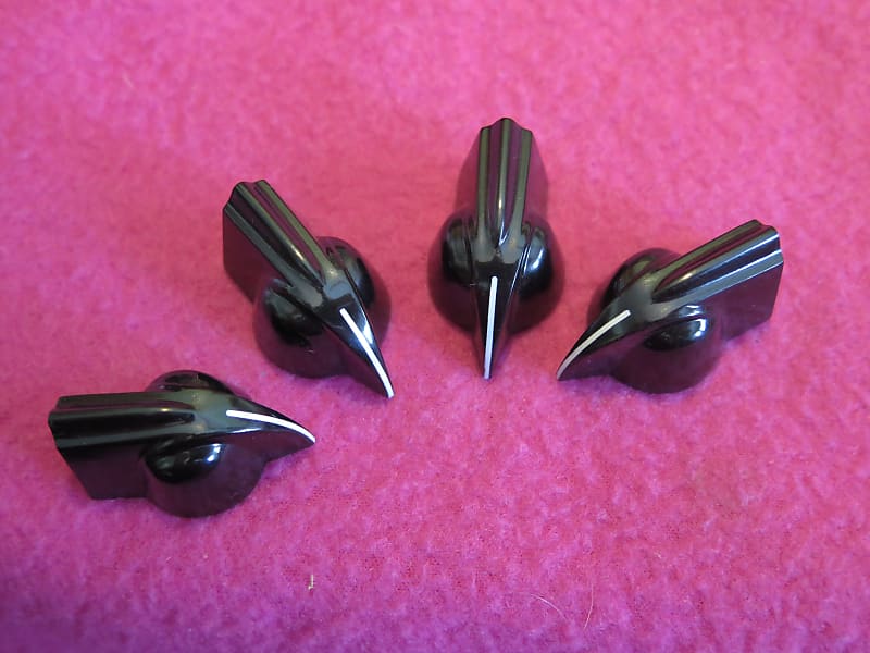 4 vintage NOS 1970's DAVIES dakaware chicken head knobs for | Reverb