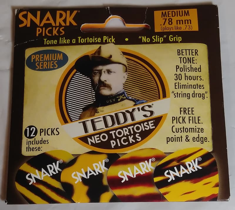 Teddy's Neo Tortoise Picks .78 MM / Pack of 12 | Reverb