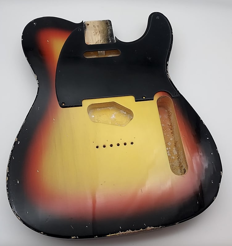 3lbs 10oz BloomDoom Nitro Lacquer Aged Relic 3 Tone Sunburst | Reverb