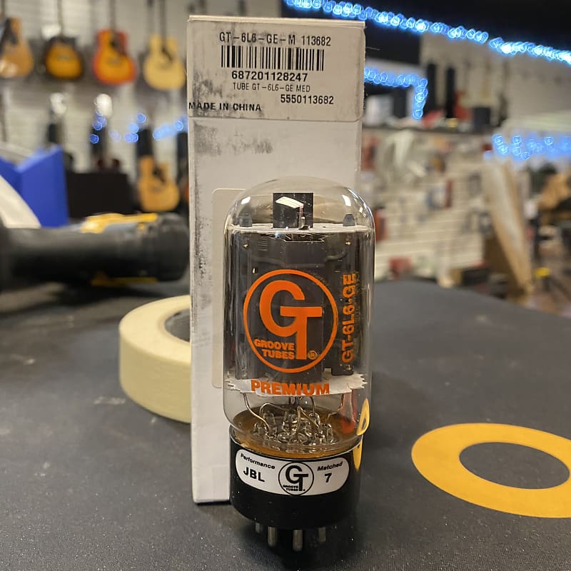 Groove Tube 6L6-GE Med Single Vacuum Tube | Reverb