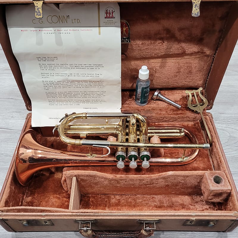 Conn Director Vintage Cornet - Great Sound | Reverb