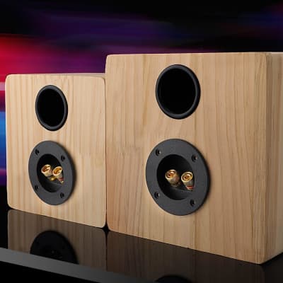 American Terminal 2PCS 3 Inch Round 2-Way Speaker Box | Reverb
