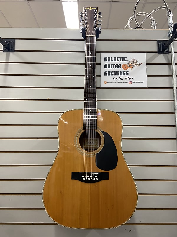 Suzuki SF312 12-String 1970s/80s - Natural | Reverb