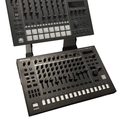 Desktop Synth Stand - Large, 2 tier, ADJUSTABLE & EXPANDABLE | Reverb