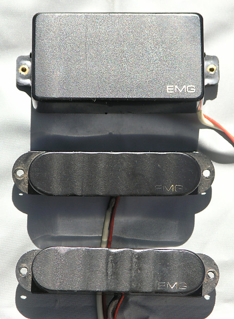 Vtg EMG Active Pickup Set 85 Humbucker & 2-HHA Single Coil + | Reverb
