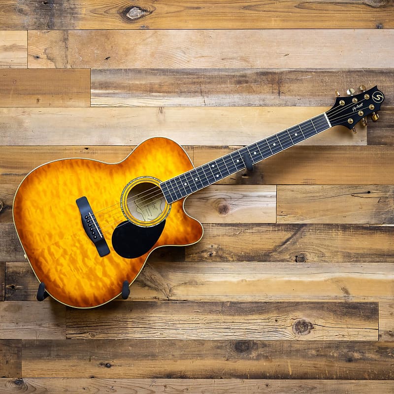 Samick Greg Bennett OM100QC Orchestra Cutaway Acoustic | Reverb
