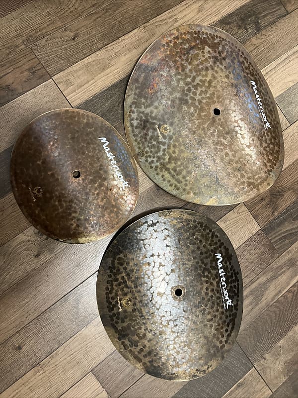 Masterwork Cymbal clap stack set 9/11/13” 👏👏👏 - Raw | Reverb