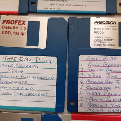 Yamaha Electone Disks EL 90 - Various Floppy Disk | Reverb UK