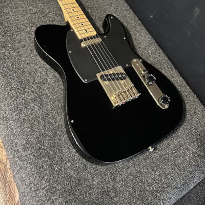 Samick Artist Series Telecaster Black And Gold Electric | Reverb
