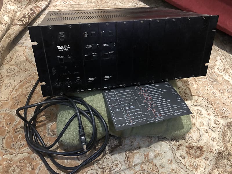 Yamaha TX816 Rack-Mount Synth w/ 2 TF1 (DX7) Modules | Reverb