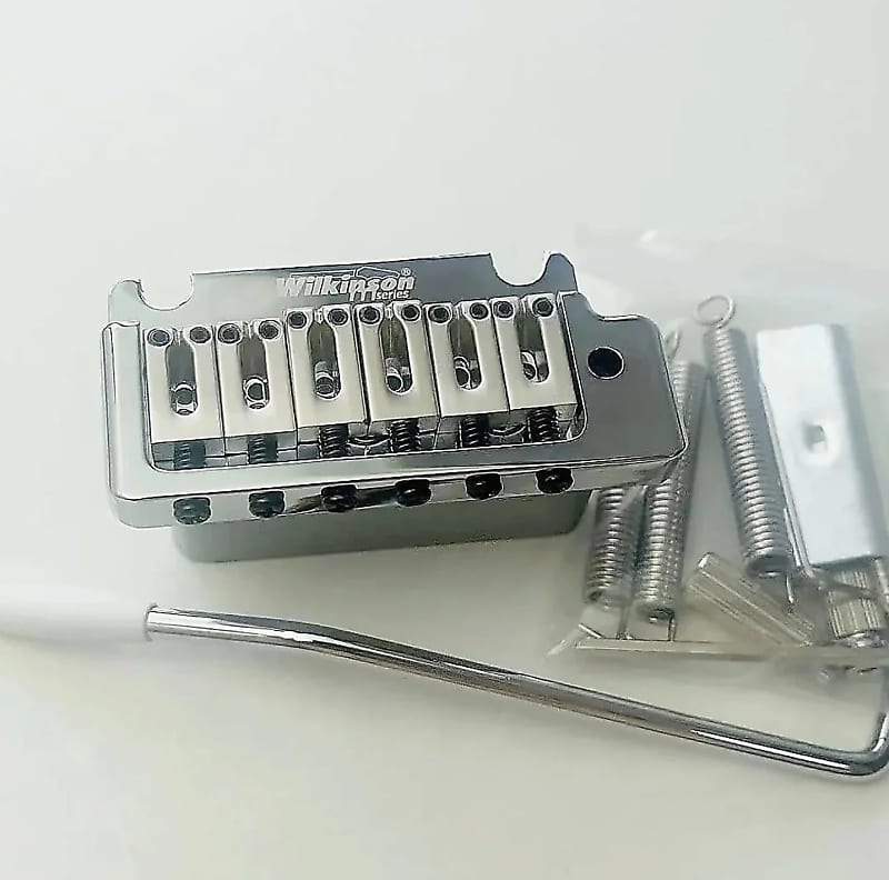 Wilkinson 2 Post Guitar Stratocaster Strat Style Bridge | Reverb