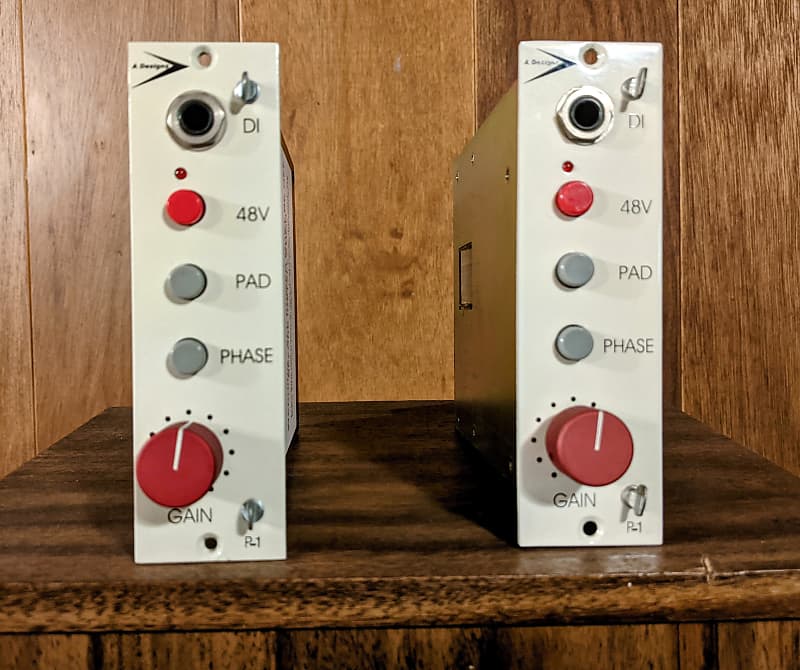 A-Designs Audio P1 - pair -500 Series Mic Preamp Modules | Reverb
