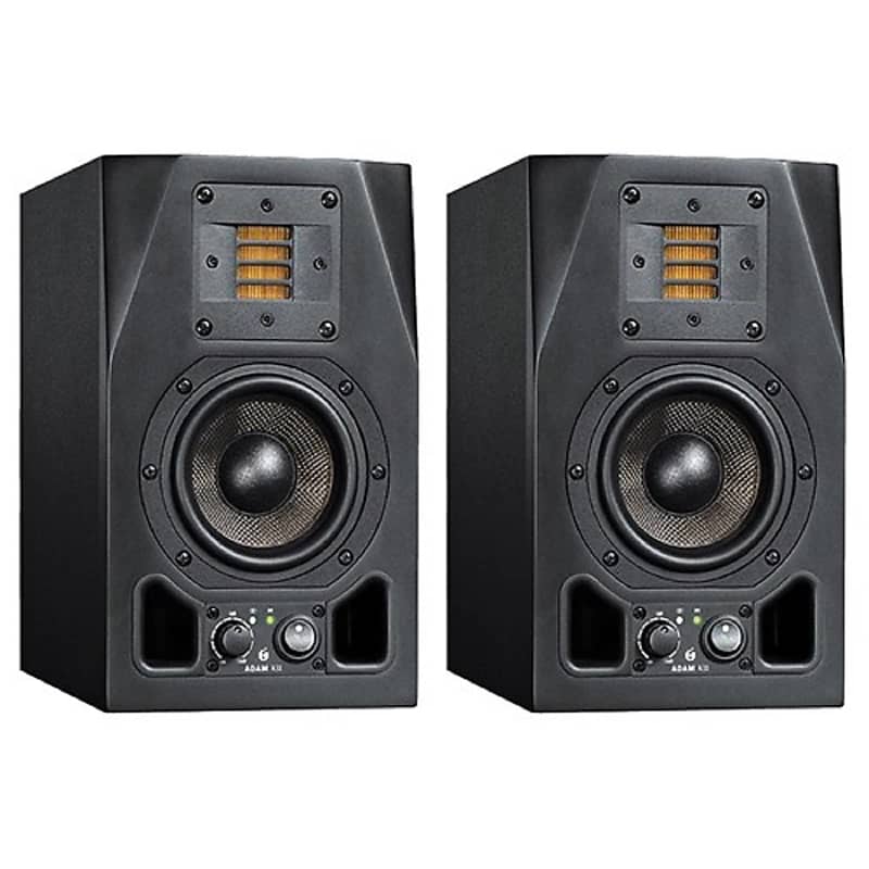 ADAM Audio A3X Active Nearfield Monitors (Pair) Black | Reverb