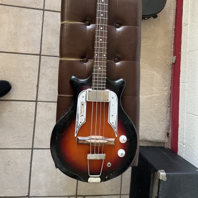 1964 Supro Pocket Bass Black | Reverb