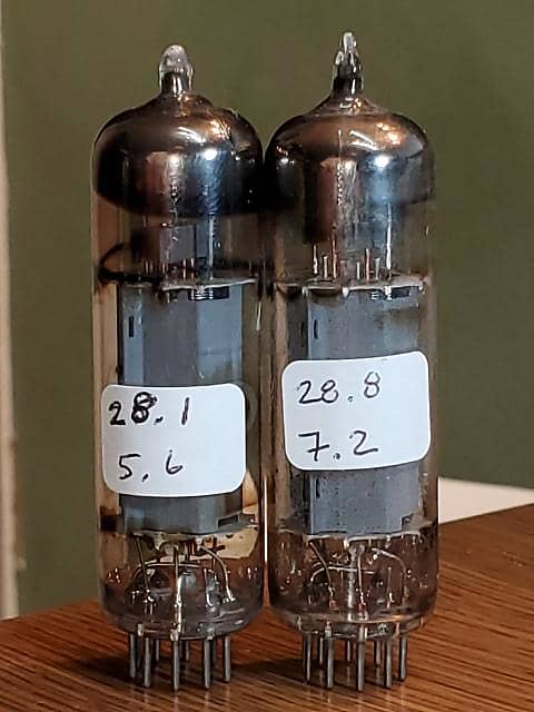 6BQ5/EL84 Mullard NOS MaxiMatcher2 matched pair (2) tube lot | Reverb