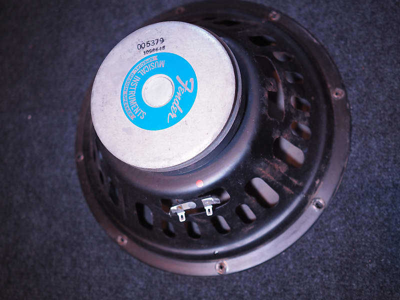 Fender SPECIAL DESIGN SPEAKER Late 1970s Blue Label 12" 8ohm | Reverb