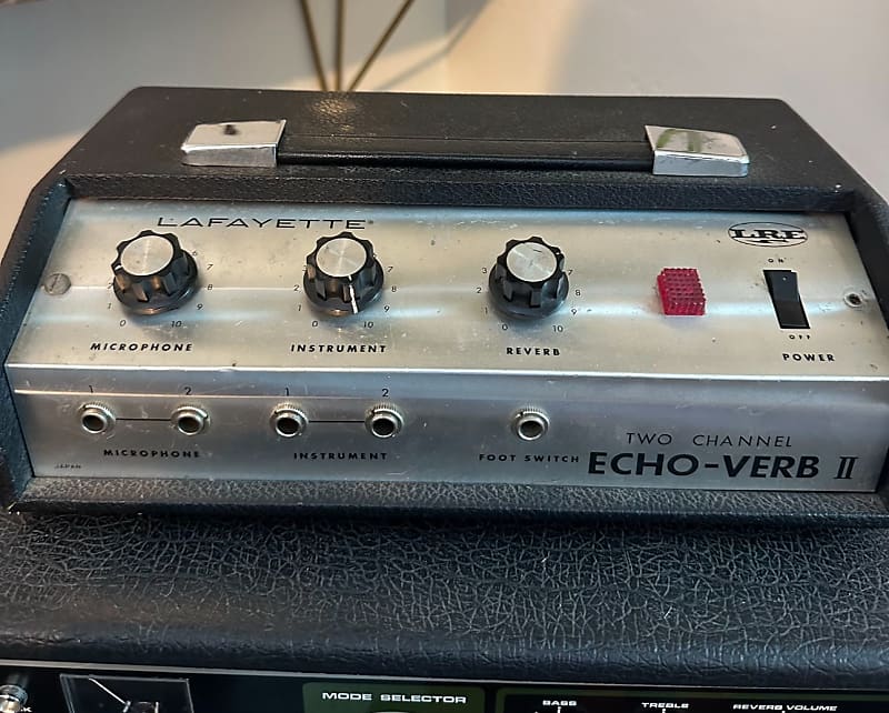 Lafayette Echo Verb II 1960s | Reverb