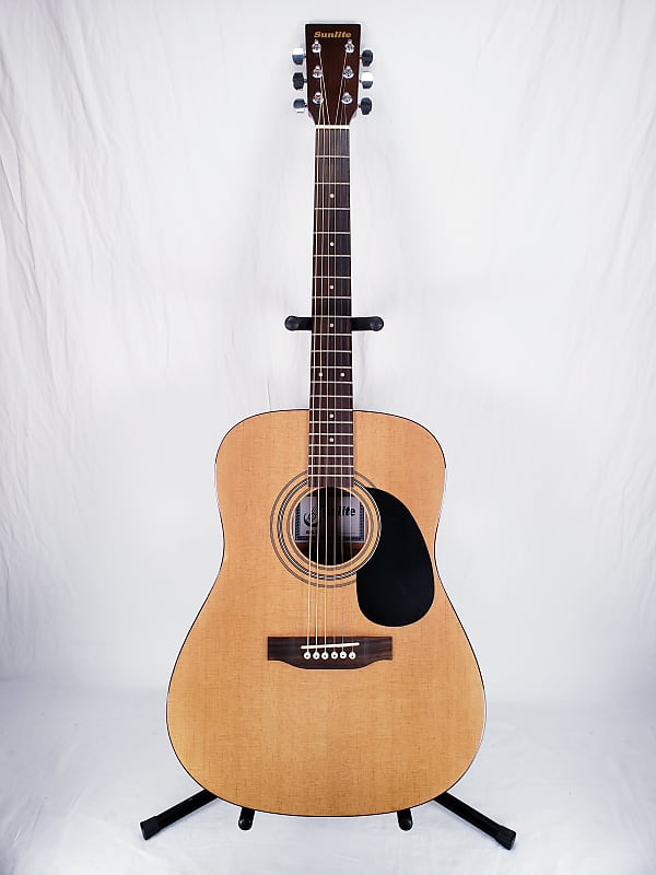 Sunlite GD-1800G Acoustic Guitar w/Soft Case | Reverb