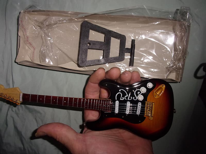 Stevie Ray Vaughan SRV High Detailed Deluxe Mini 10" Strat | Reverb