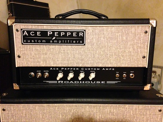 Ace Pepper Roadhouse Head Only 2016 Tolex/Black | Reverb