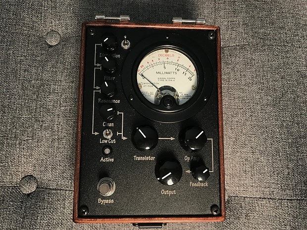 Retro Mechanical Labs 432k distortion box (wooden edition | Reverb