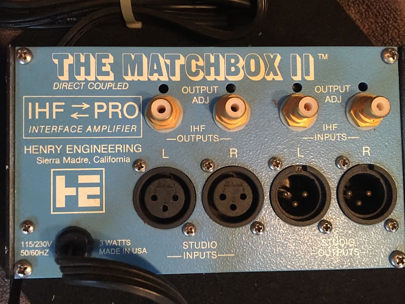 The Matchbox II Interface Amplifier | Reverb
