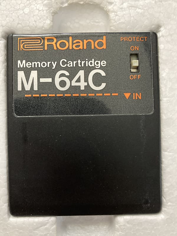 Roland M-64 C memory cartridge | Reverb