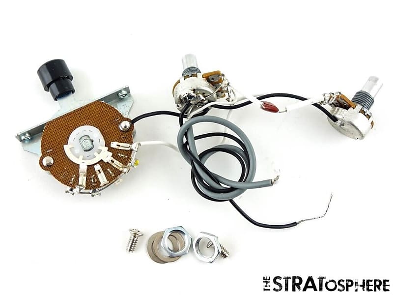 Fender Squier Classic Vibe 60s Custom Tele POTS & 3 SWITCH, | Reverb