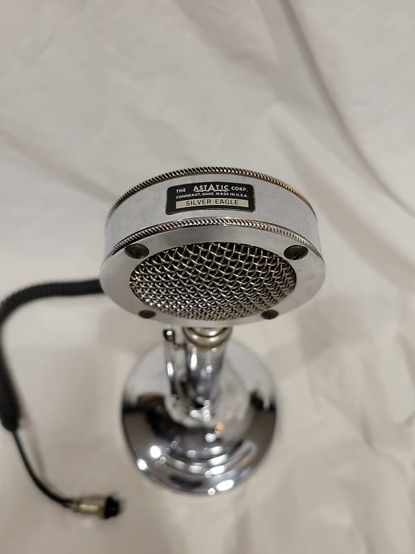 Astatic Silver Eagle, D-104, with a 5-pin cable | Reverb