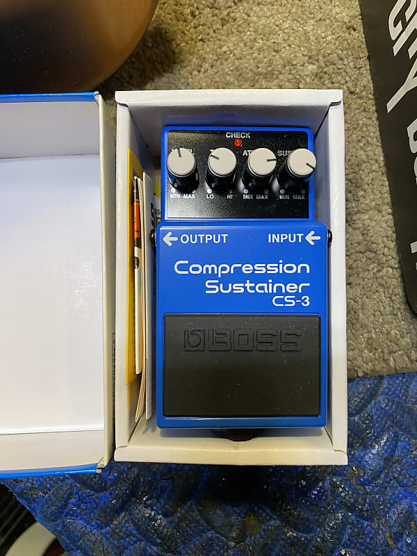 Boss CS-3 compressor in box | Reverb