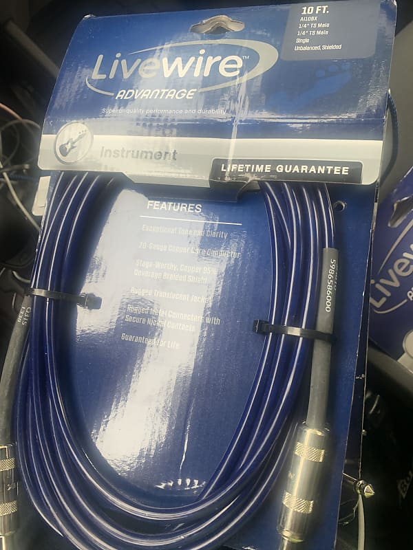 Livewire Advantage 10 ft Cables | Reverb