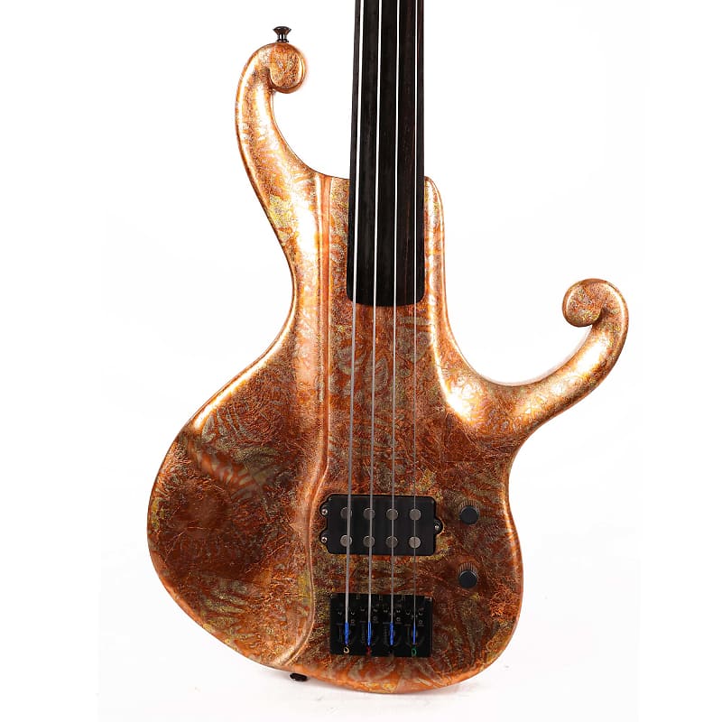 Ansir Avandaro Bass Acid Wash Gold Leaf | Reverb
