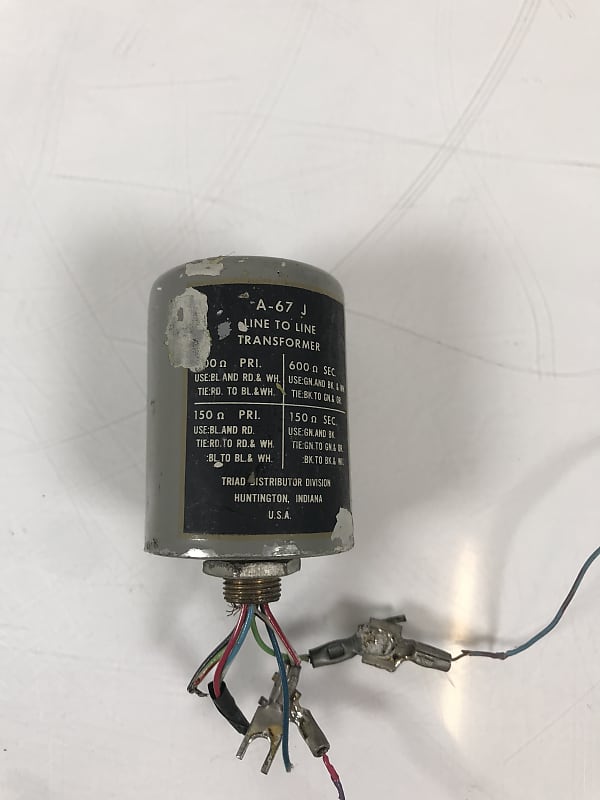 Triad A-67J Vintage Transformer | Reverb