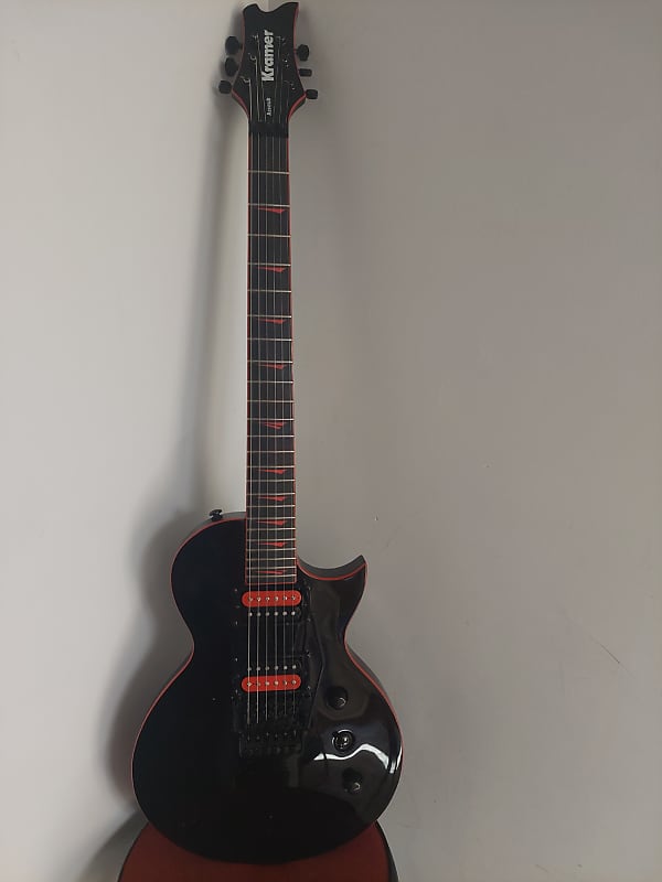 Kramer Assault Black, Red Trim | Reverb